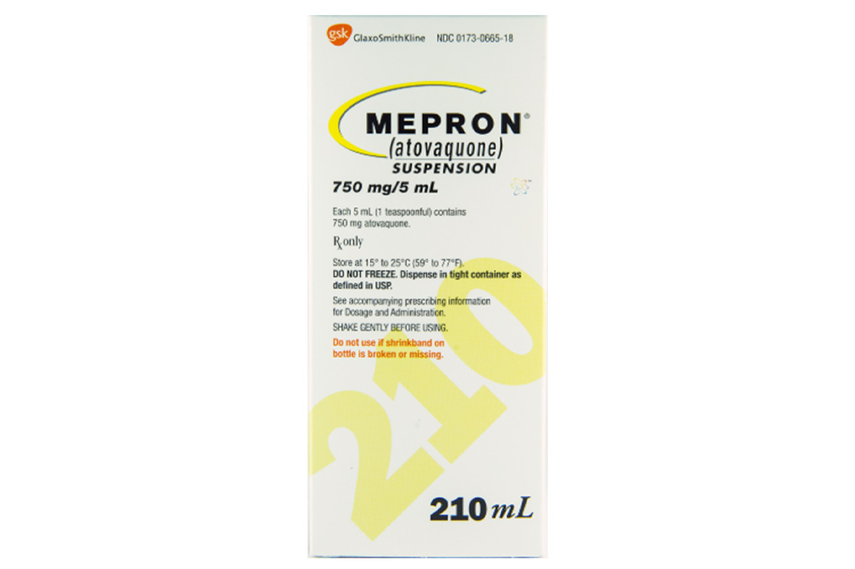 阿托伐醌(Mepron)的说明书:适应症,用法用量,不良反应,注意事项_医伴旅